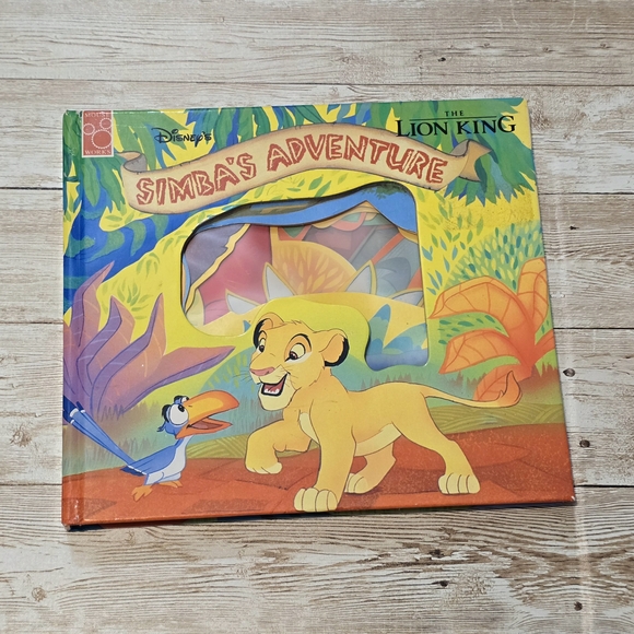Disney | Other | Rare Vintage Disney The Lion King Simbas Adventure ...